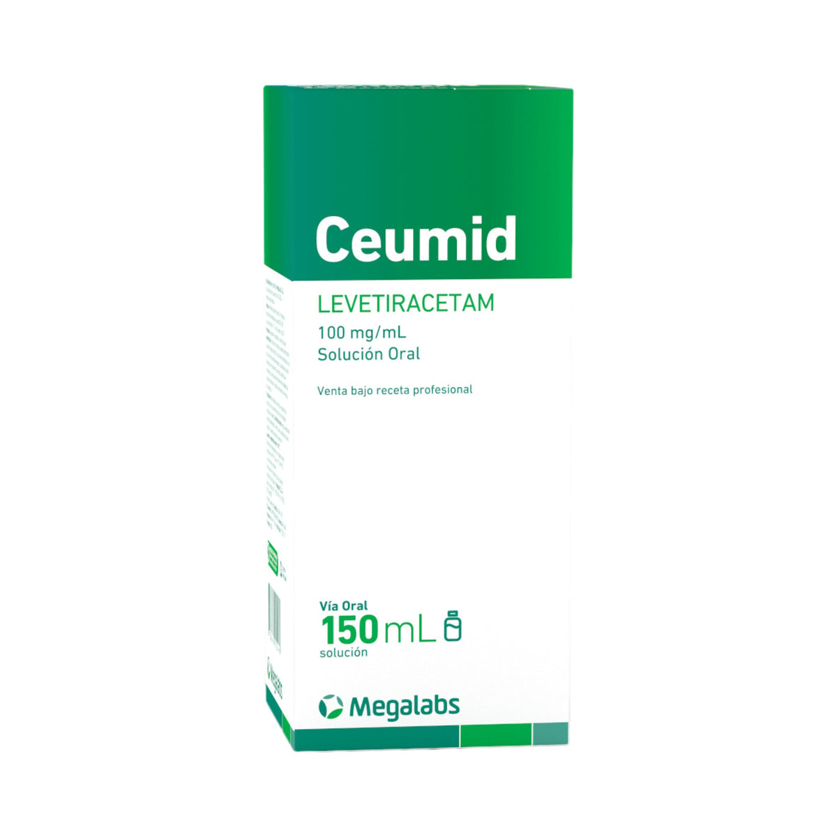 Ceumid Levetiracetam 100Mg / Ml Solución Oral X 150Ml— Farmacorp