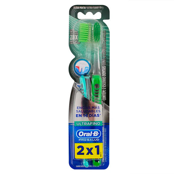 Oral B Cepillo Dental Advance 7 Beneficios X 2 Unidades— Farmacorp