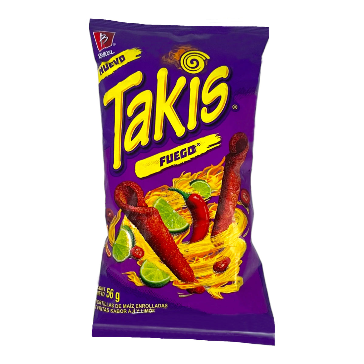 Takis Fuego Bolsa Sabor Aji Y Limon X 56G— Farmacorp