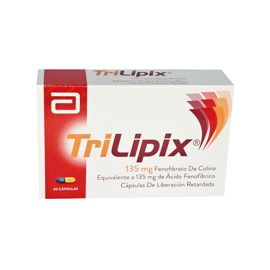 Lipostabil Ácido Fenofíbrico 135 Mg X Cápsula De Liberación Prolongada ...