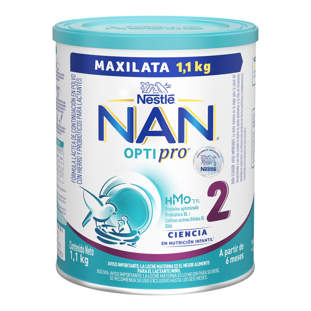 Nan 2 Optipro X 1.1Kg— Farmacorp