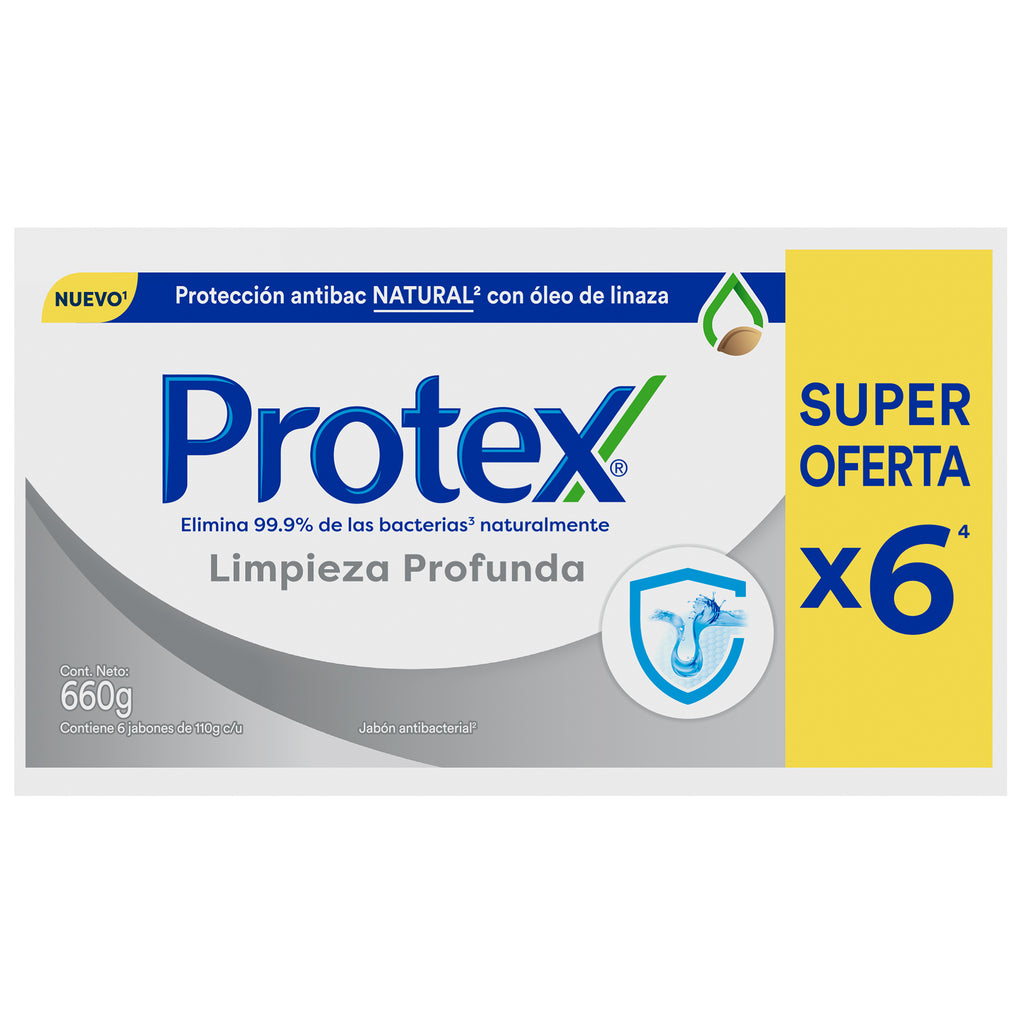 Protex Pack Jabon Carbon Detox 110G X 6 Unidades— Farmacorp
