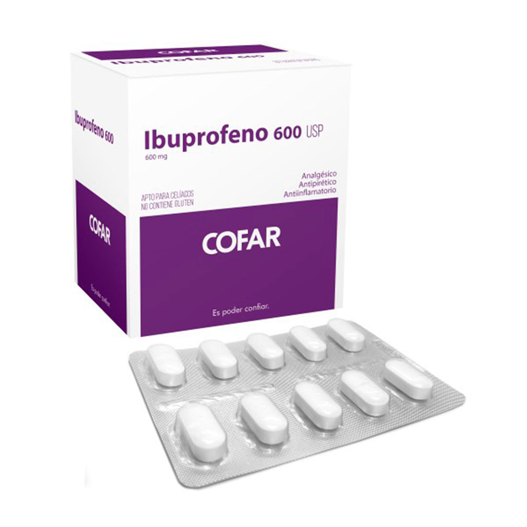 Mebidox Ibuprofeno 600Mg X Capsula Blanda— Farmacorp