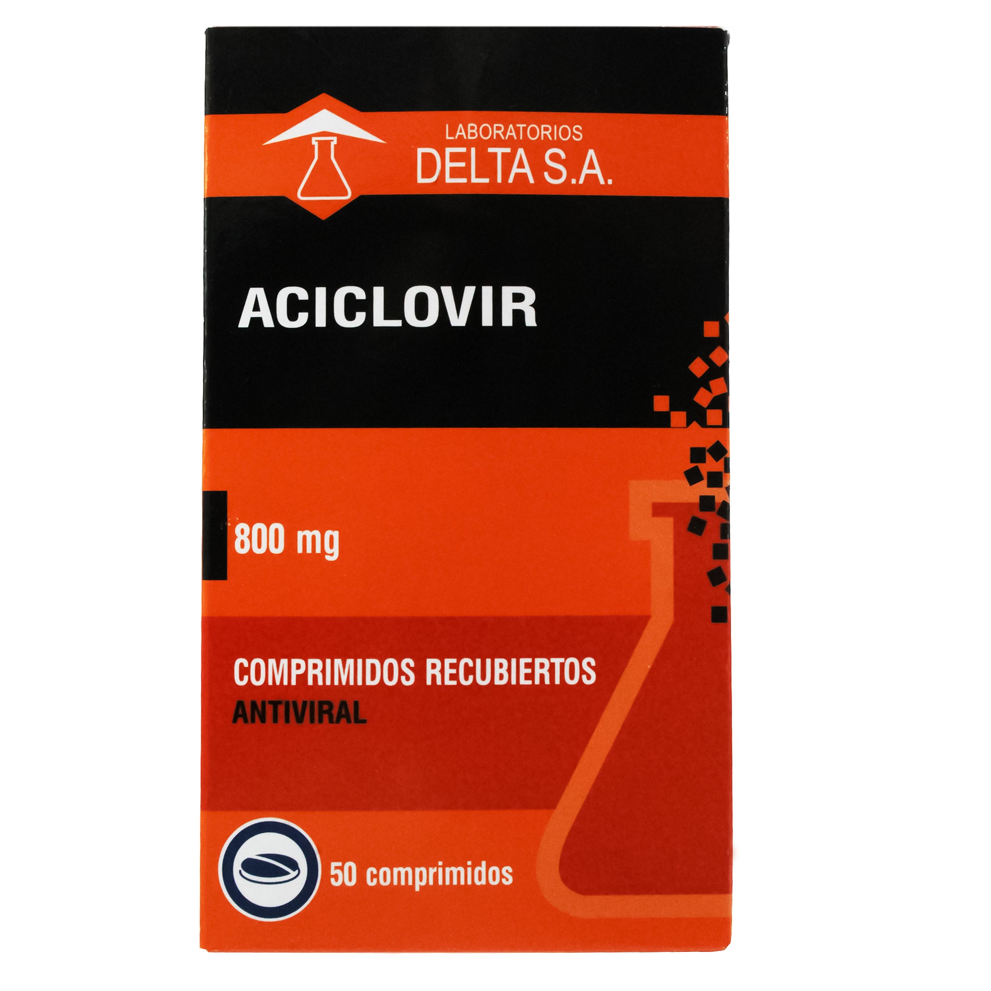 Aviral Aciclovir 800Mg X Tableta— Farmacorp