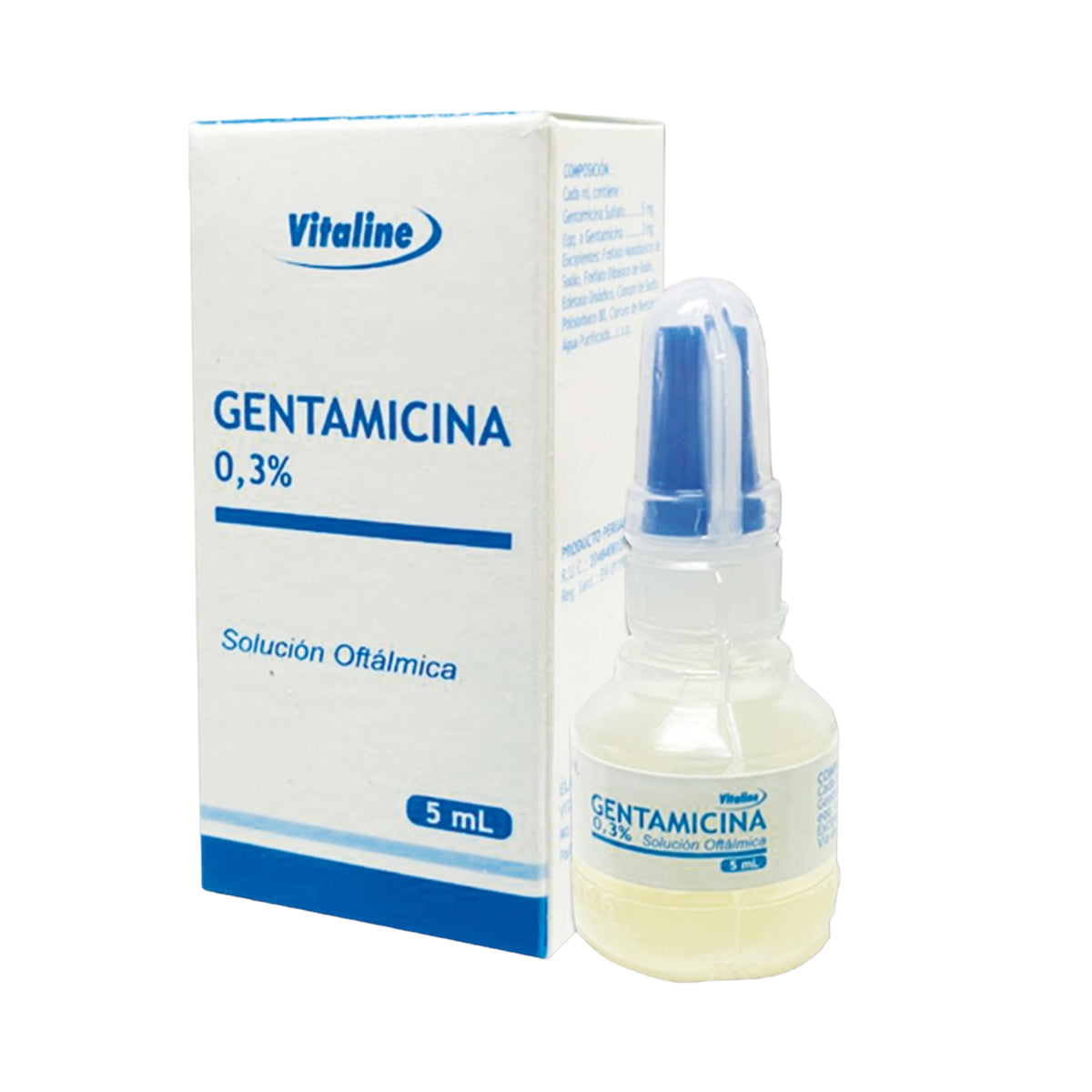 Gentamicina 0.3 Colirio X 5 10Ml Generico Li— Farmacorp