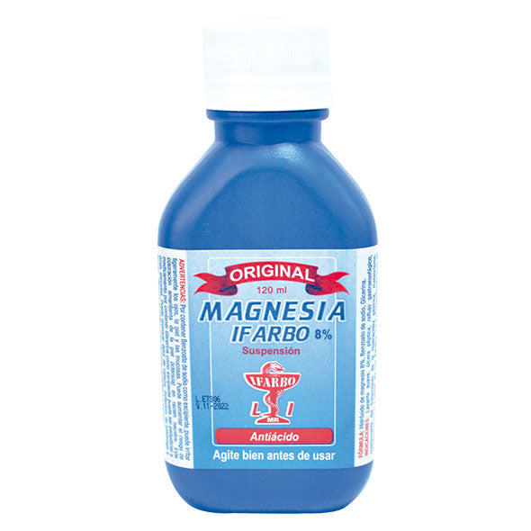 Leche De Magnesio Sin Sabor Generico X 120Ml— Farmacorp