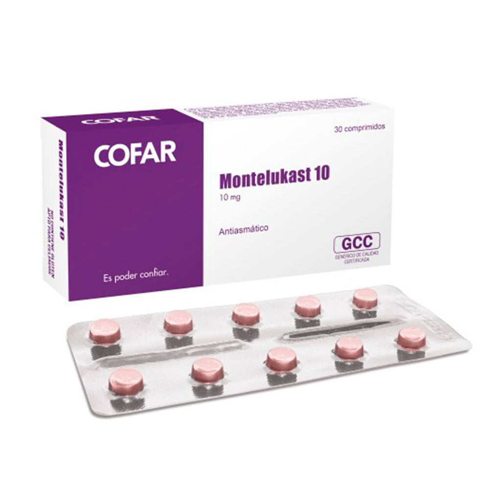 Suviar 10Mg Montelukast X Tableta— Farmacorp