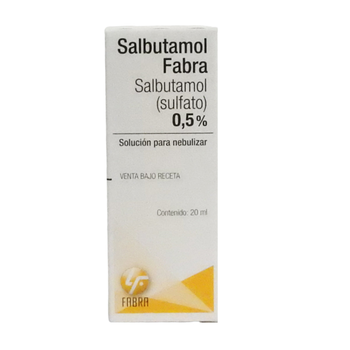 Salbutamol 5 Mg/Ml Solución Para Nebulizar X 20 Ml— Farmacorp