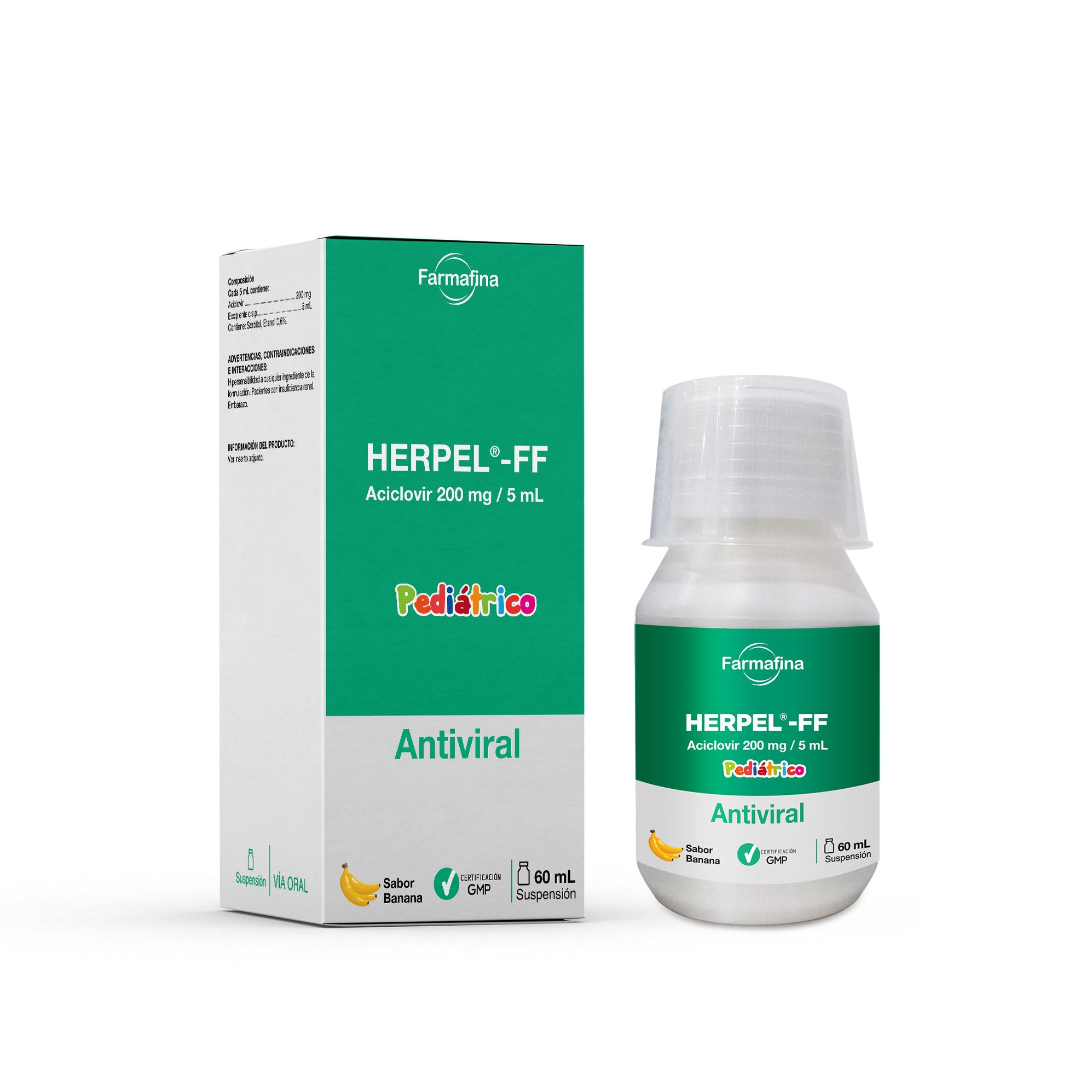 Aciclovir 200Mg 5Ml Susp X 60Ml Generico Li— Farmacorp