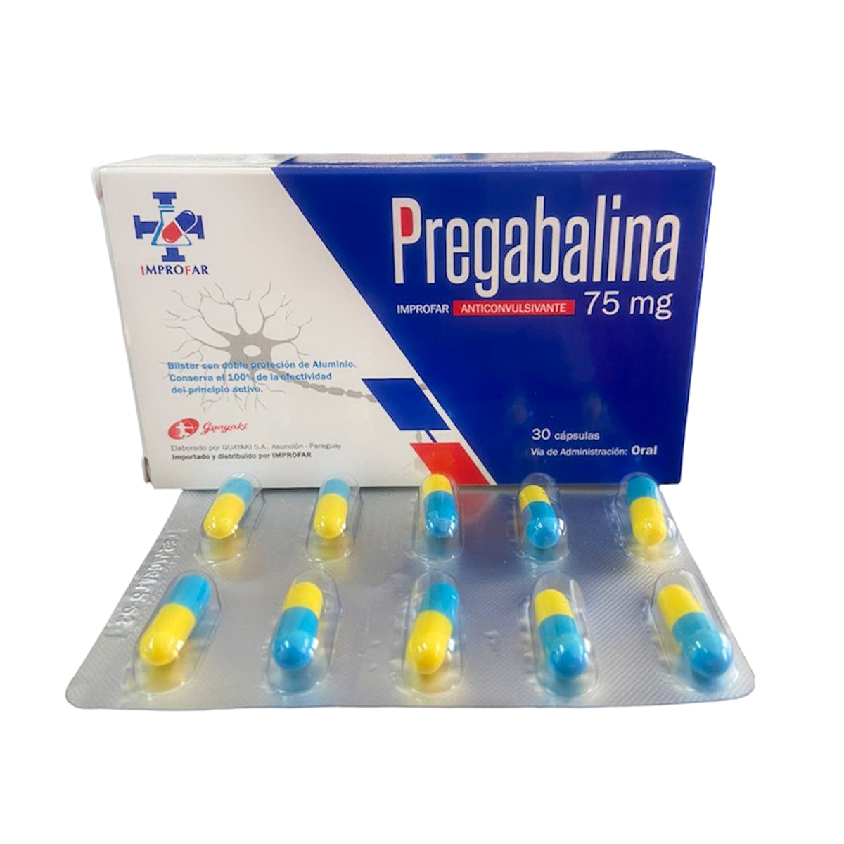 Pregabalina 75Mg Generico X Capsula— Farmacorp