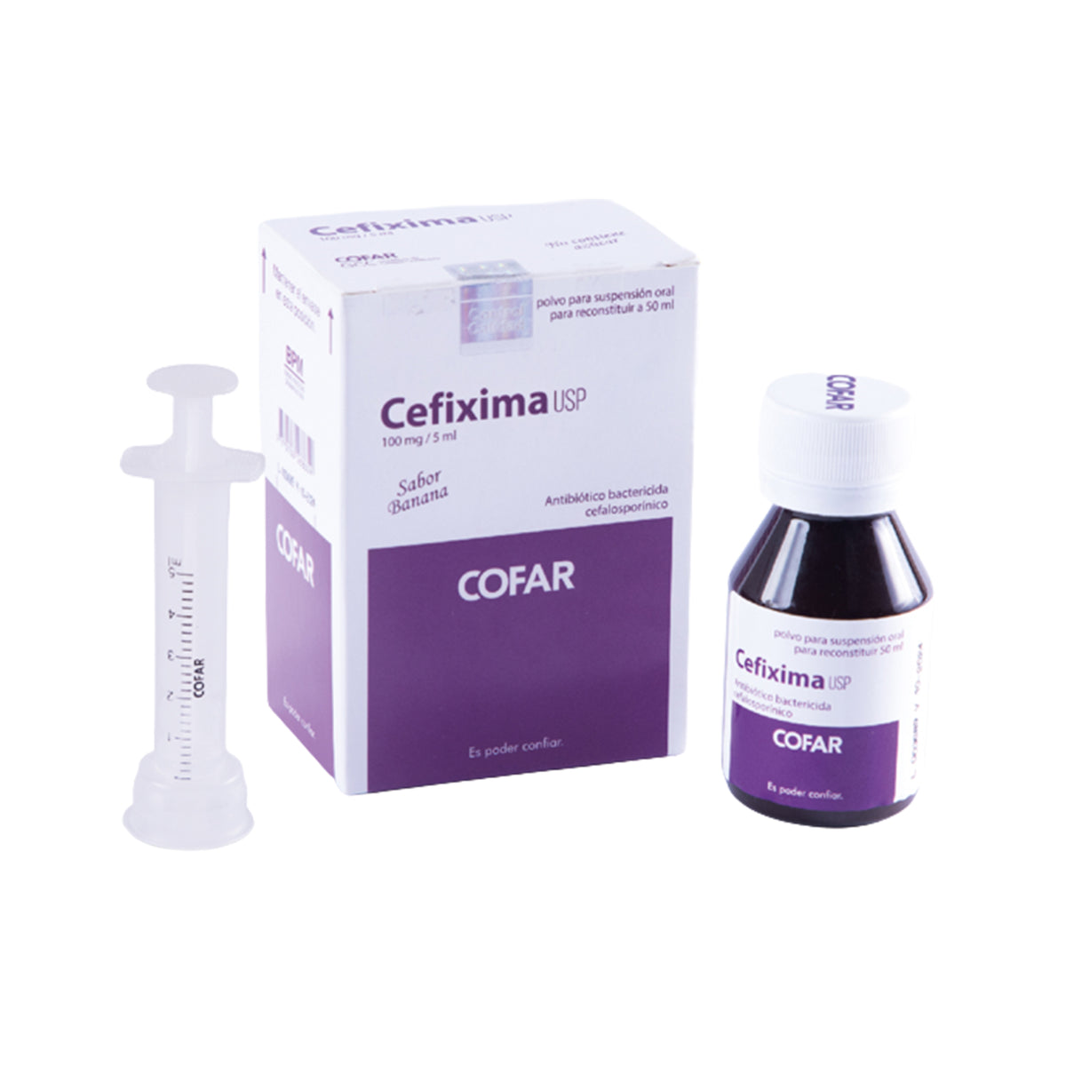 Cefixima 100Mg5ml Suspension X 50Ml Generico Li— Farmacorp