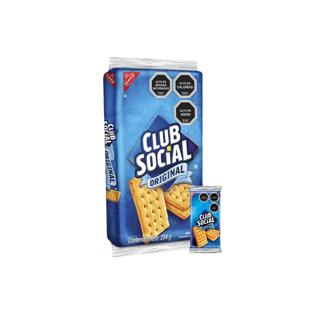 Club Social Galleta Paquetee X 216G Original— Farmacorp