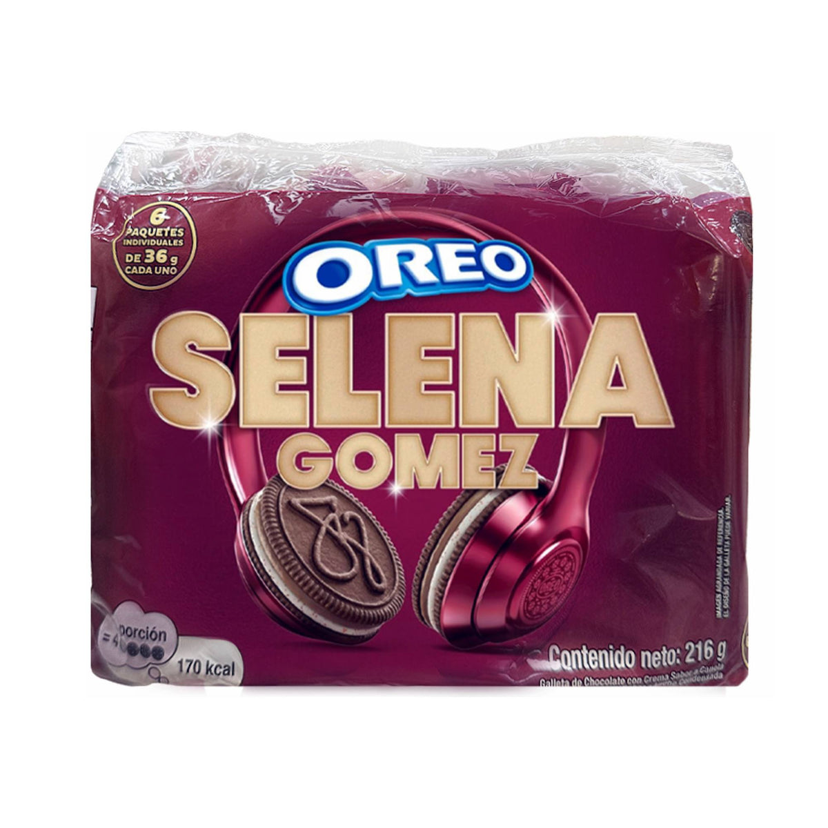 Galletas Oreo Selena Gomez Sabor Canela Y Lechex 216G— Farmacorp