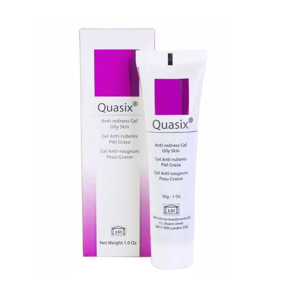 Quasix Gel Anti Rubores Piel Grasa X 30G— Farmacorp