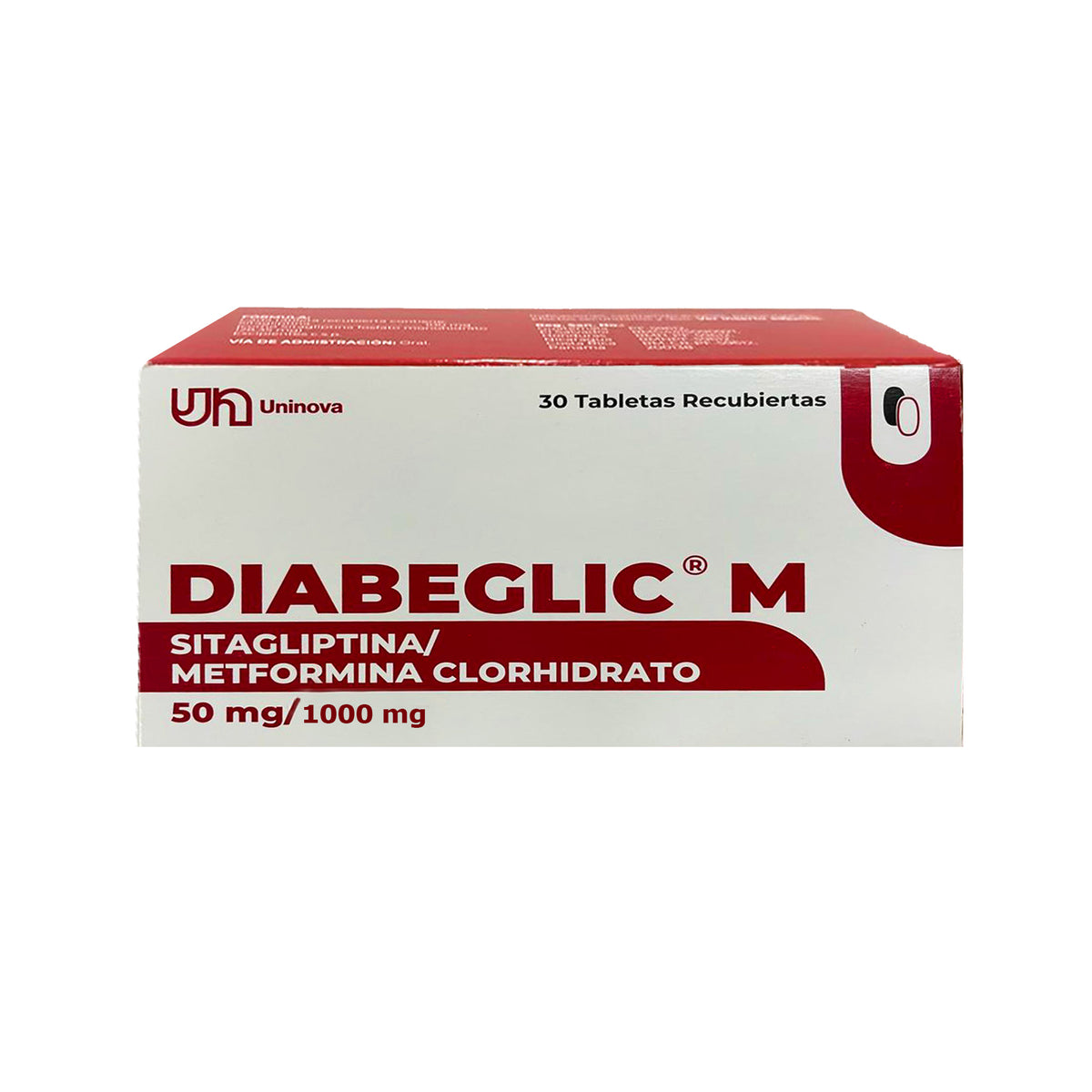 Diabeglic M Sitagliptina/Metformina Clorhidrato 50/1000Mg X Tableta ...