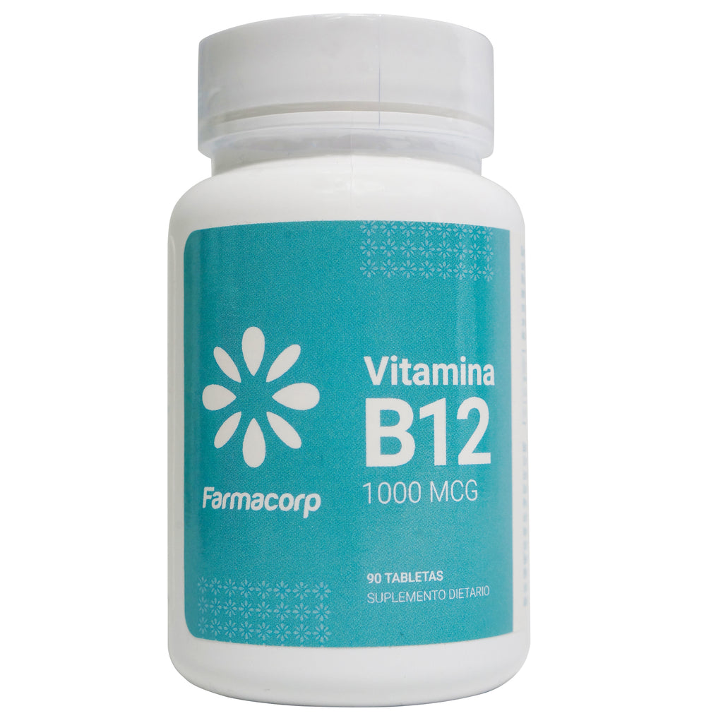 Vitamina B12 1000Mcg X 90 Tabletas— Farmacorp