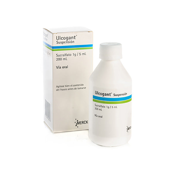 Ulcogant 1G 5Ml Susp X 200Ml Sucralfato— Farmacorp