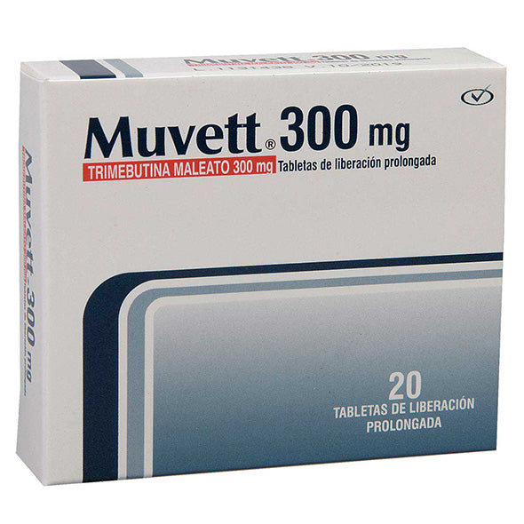Muvett 300Mg Trimebutina Maleato X Tableta— Farmacorp