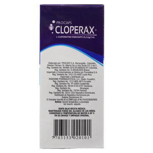 Cloperax 20Mg 5Ml Suspension X 120Ml Cloperastina— Farmacorp