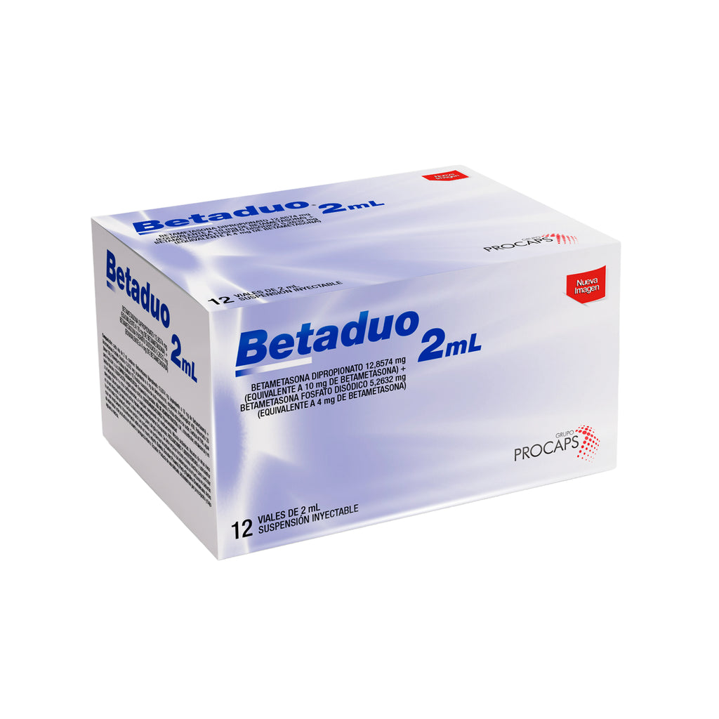 Betaduo 2Ml Betametasona Dipropionato+Fosfato X 1 Vial + Jeringa— Farmacorp