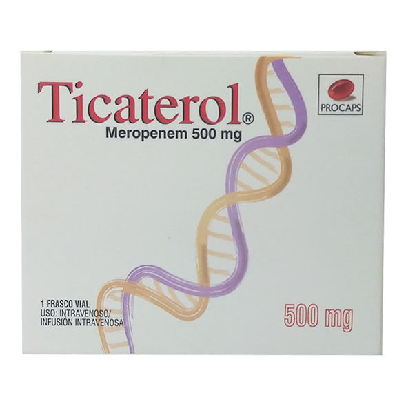 Merobac T Meropenen 500Mg Con Jeringa X Ampolla— Farmacorp