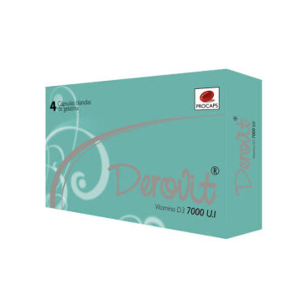 Derovit Vitamina D3 7000Ui X Capsula Blanda— Farmacorp