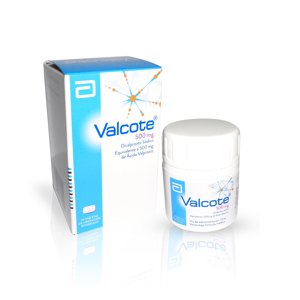 Valcote 500Mg Divalproato Sodio X Tableta— Farmacorp