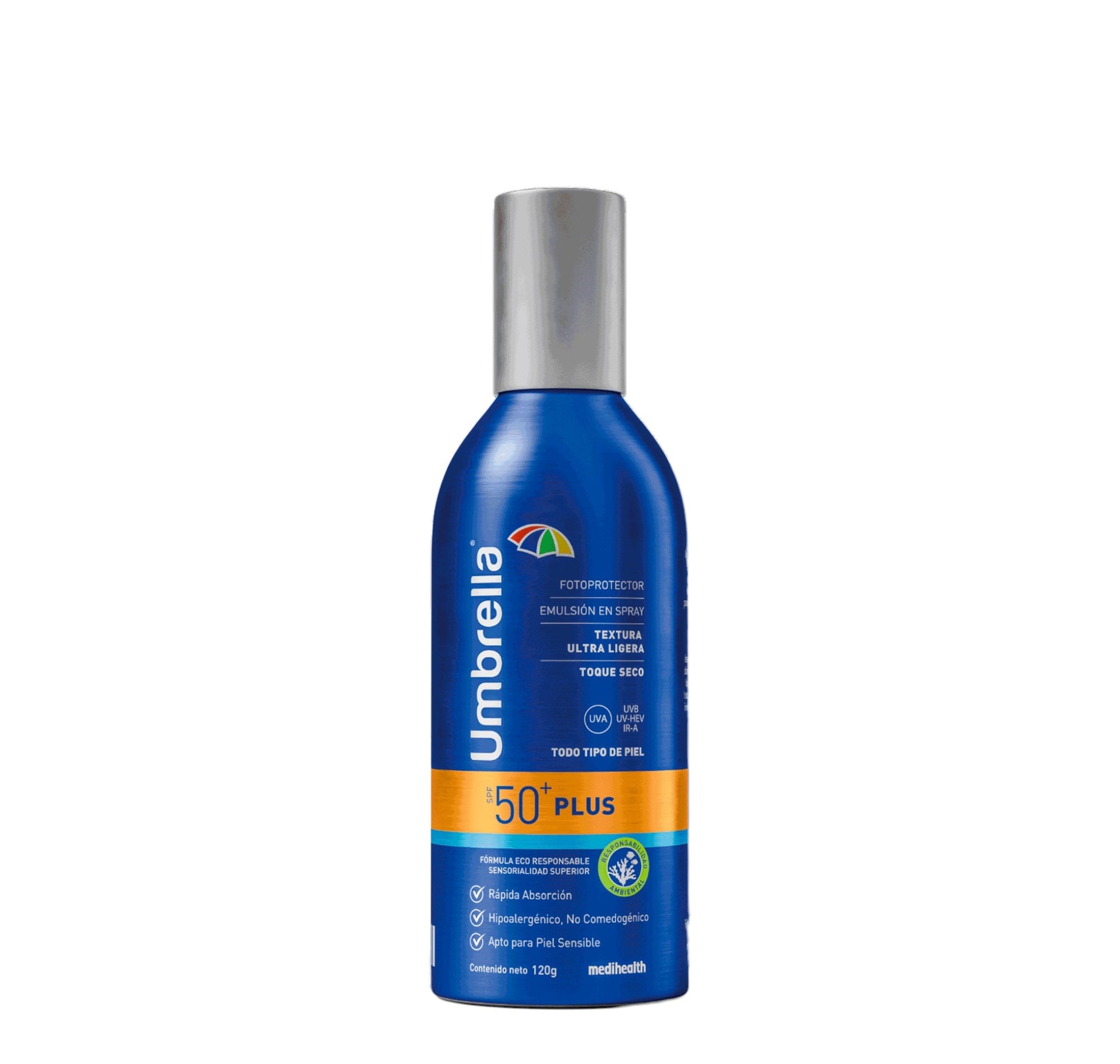 Protector Solar Umbrella Plus Spray Spf 50+ X 120G— Farmacorp