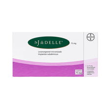 Jadelle Levonorgestrel 75Mg X 2 Implantes Subdérmicos— Farmacorp