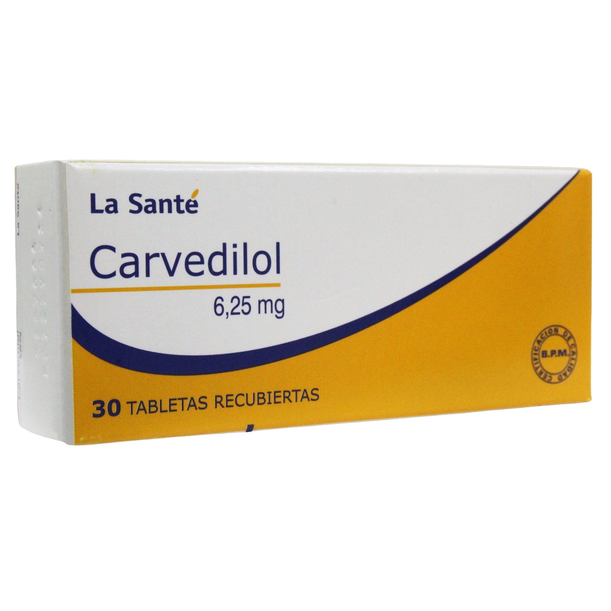 Carvedilol 6.25Mg X Tableta— Farmacorp
