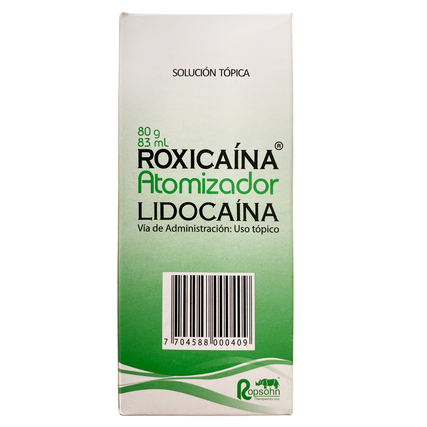 Anestésico Roxicaina 10% / Lidocaína 80G Atomizador X 83Ml— Farmacorp