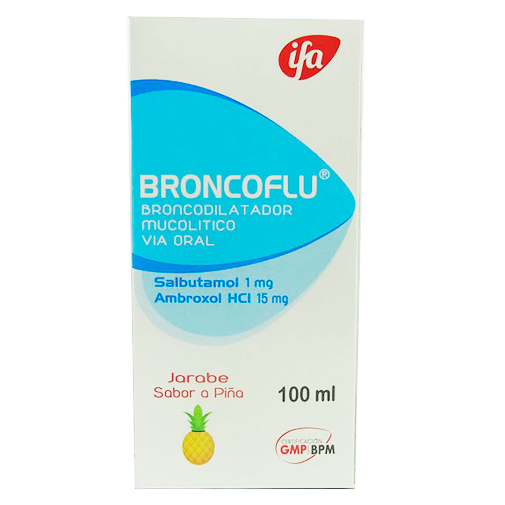 Broncoflu Jbe X 100Ml Salbutamol Ambroxol— Farmacorp