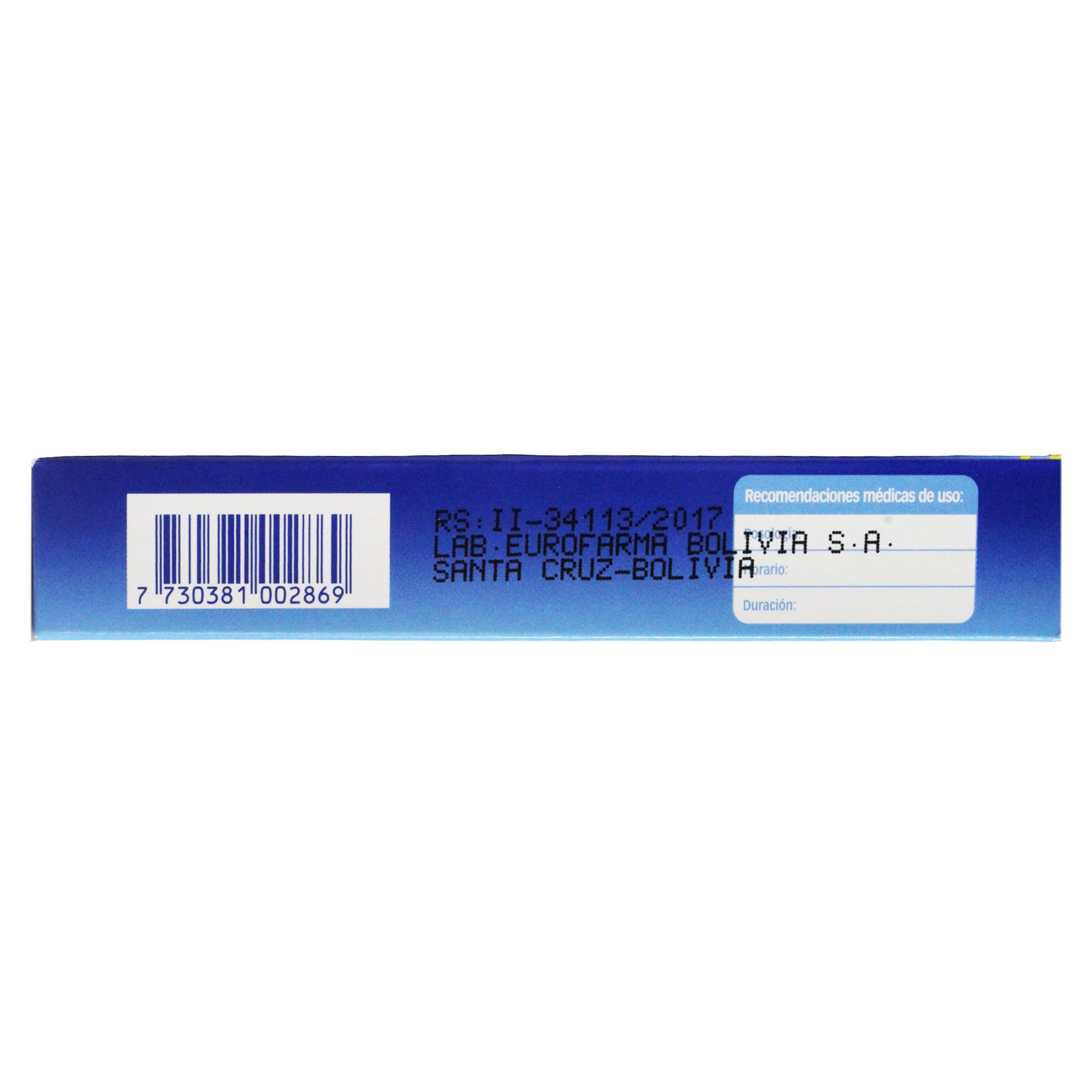 Biperid Lp 4Mg Biperideno X Tableta— Farmacorp