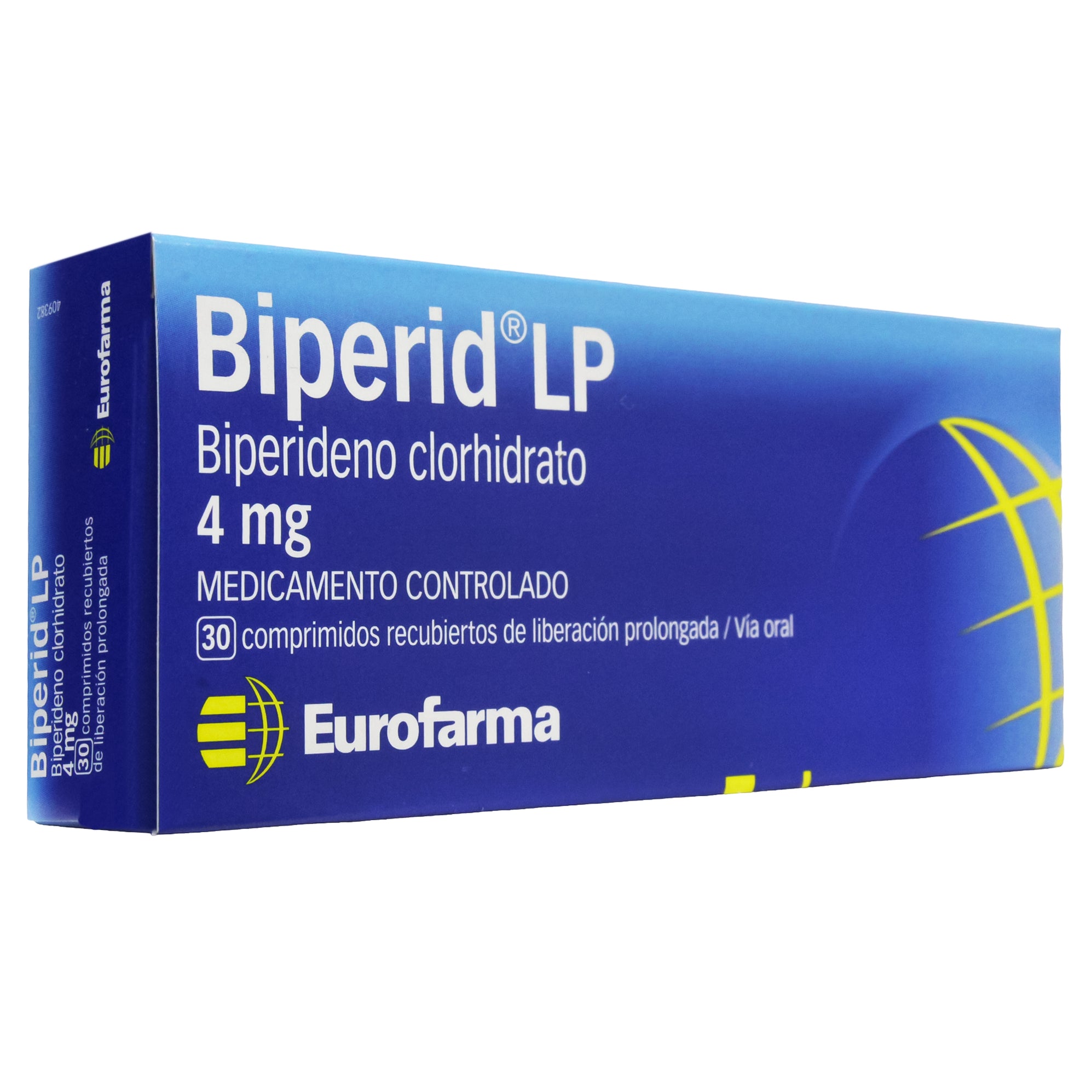 Biperid Lp 4Mg Biperideno X Tableta— Farmacorp