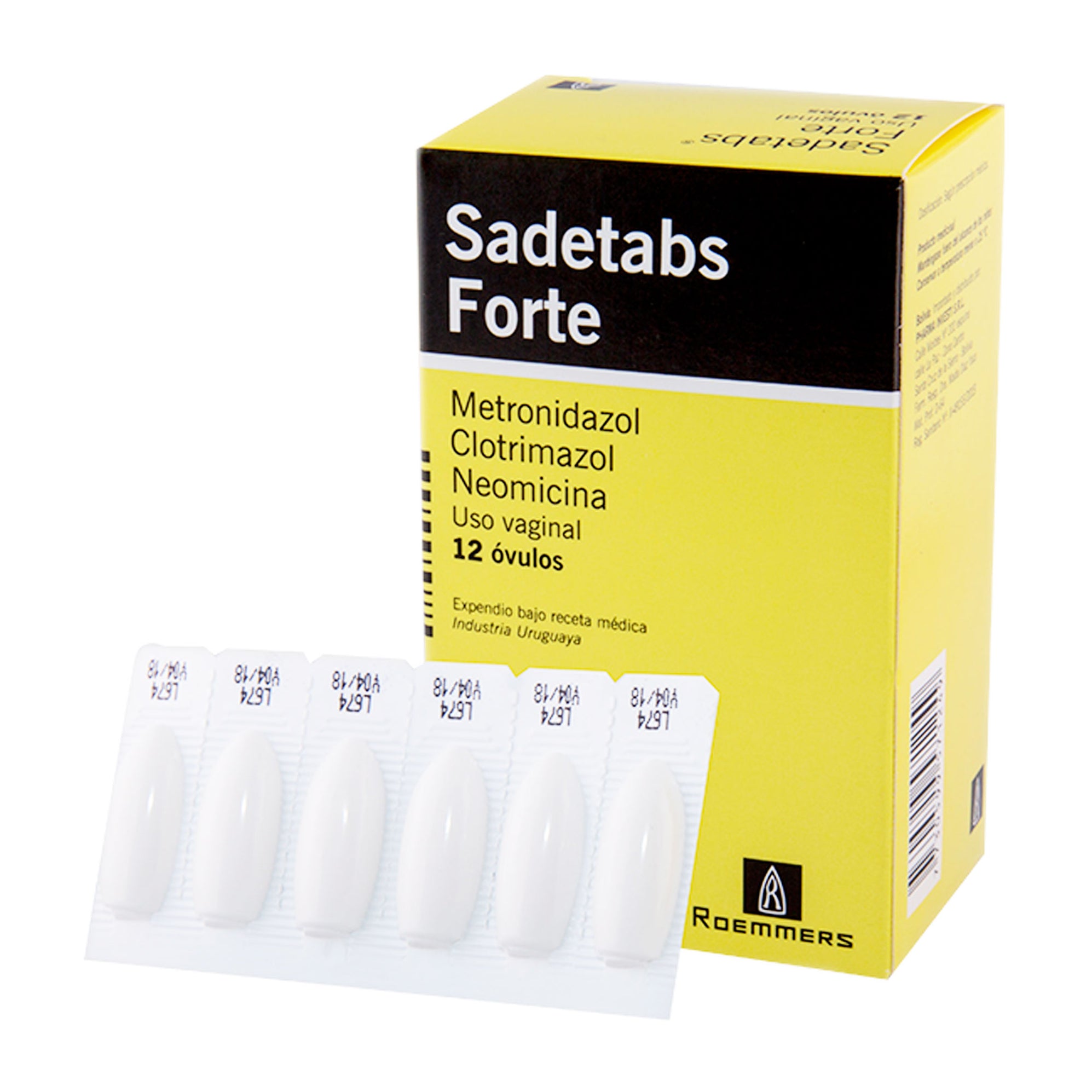 Sadetabs Forte X Ovulo— Farmacorp