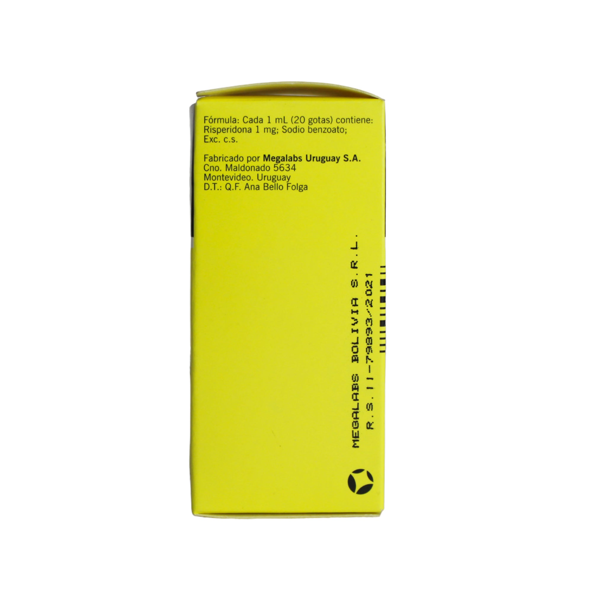 Goval 0.1% Risperidona Gotas X 20Ml— Farmacorp