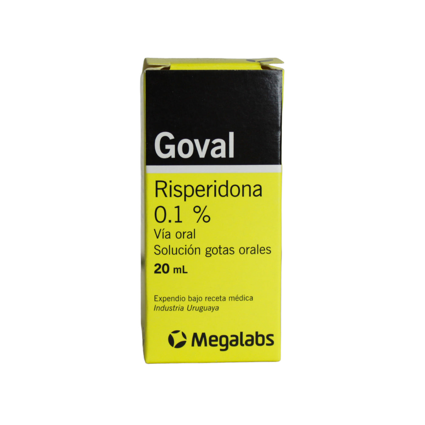Goval 0.1% Risperidona Gotas X 20Ml— Farmacorp