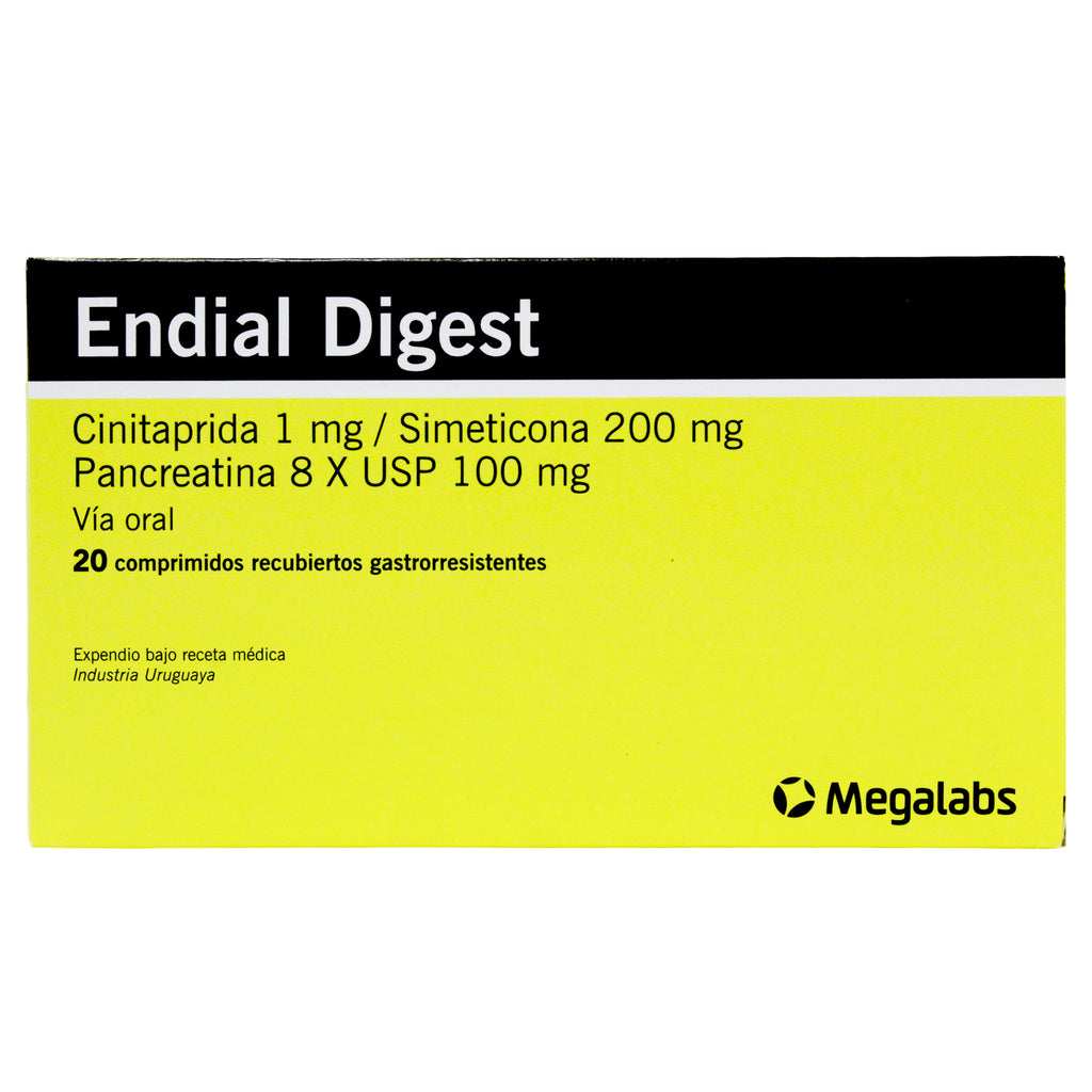 Endial Digest X Tableta— Farmacorp