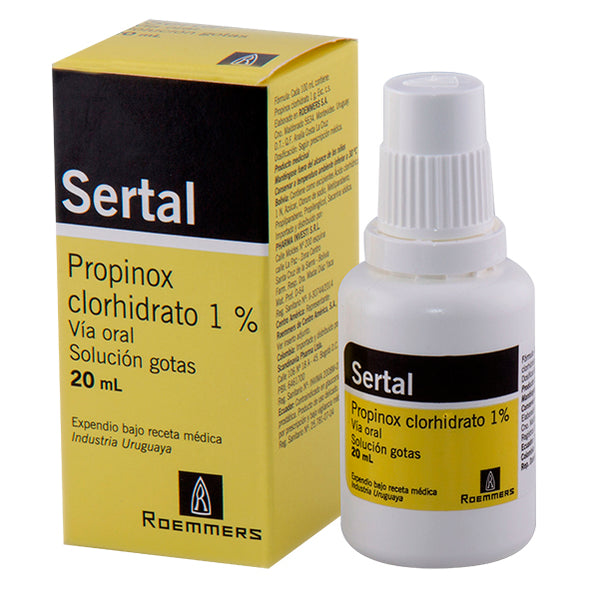 Sertal 1% Gotas X 20Ml Propinox Clorhidrato— Farmacorp