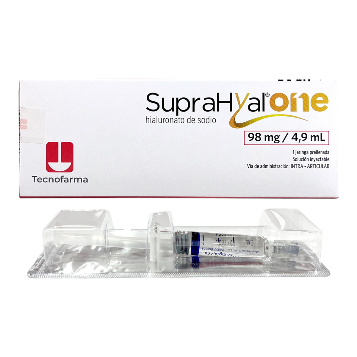Suprahyal One 98Mg Hialuronato Sodio Ia X 1 Jeringa Prellenada 4.9Ml ...