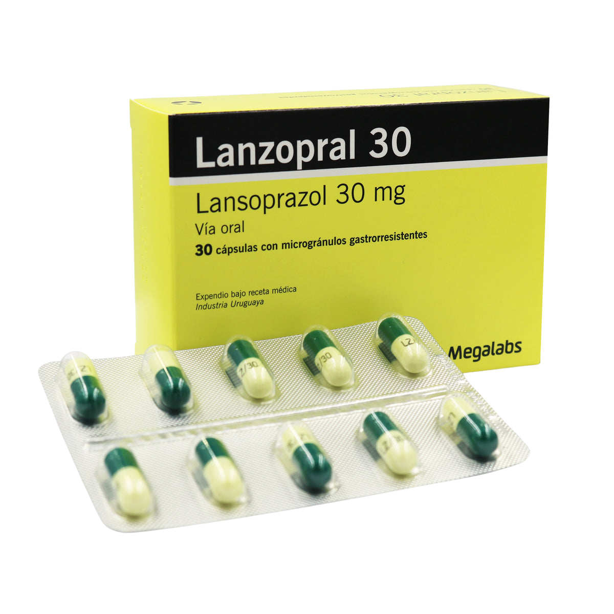 Lanzopral 30Mg Lansoprazol X Capsula— Farmacorp