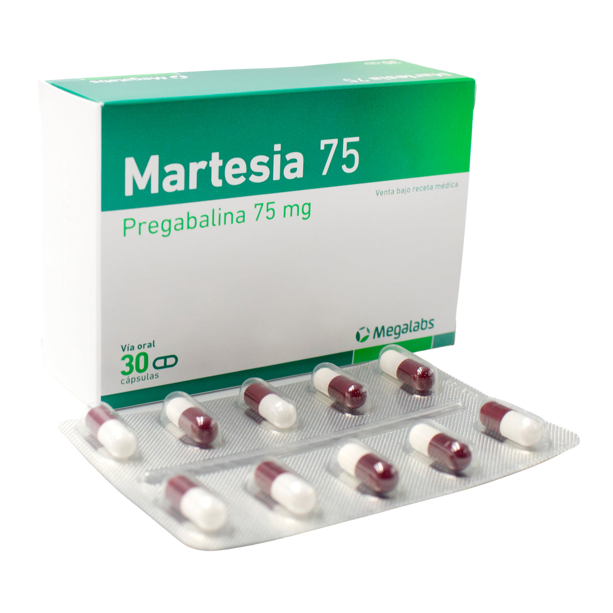 Martesia 75Mg Pregabalina X Capsula— Farmacorp