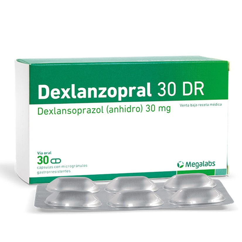 Dexlanzopral 30 Dr Dexlansoprazol 30Mg X Capsula— Farmacorp