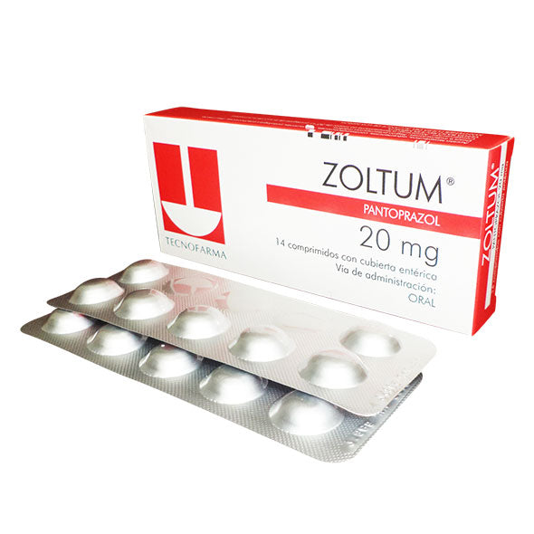 Zoltum 20Mg Pantoprazol X Tableta— Farmacorp