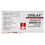 Deblax Vitamina D3 100000UI | Caja— Farmacorp