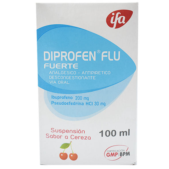 Ipson D Forte Susp X 120Ml Ibuprofeno Pseudoefedri— Farmacorp