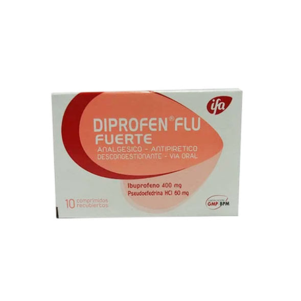 Pironal Flu Forte Ibuprofeno 400Mg Y Pseudoefedrina Clorhidrato 60Mg X ...