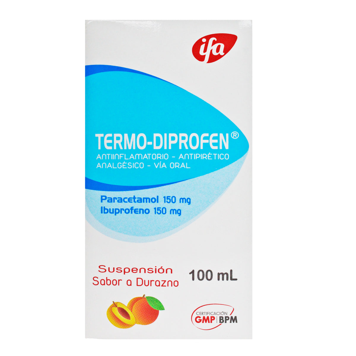 Termo Diprofen Susp X 100Ml Paracetamol Ibuprofeno— Farmacorp