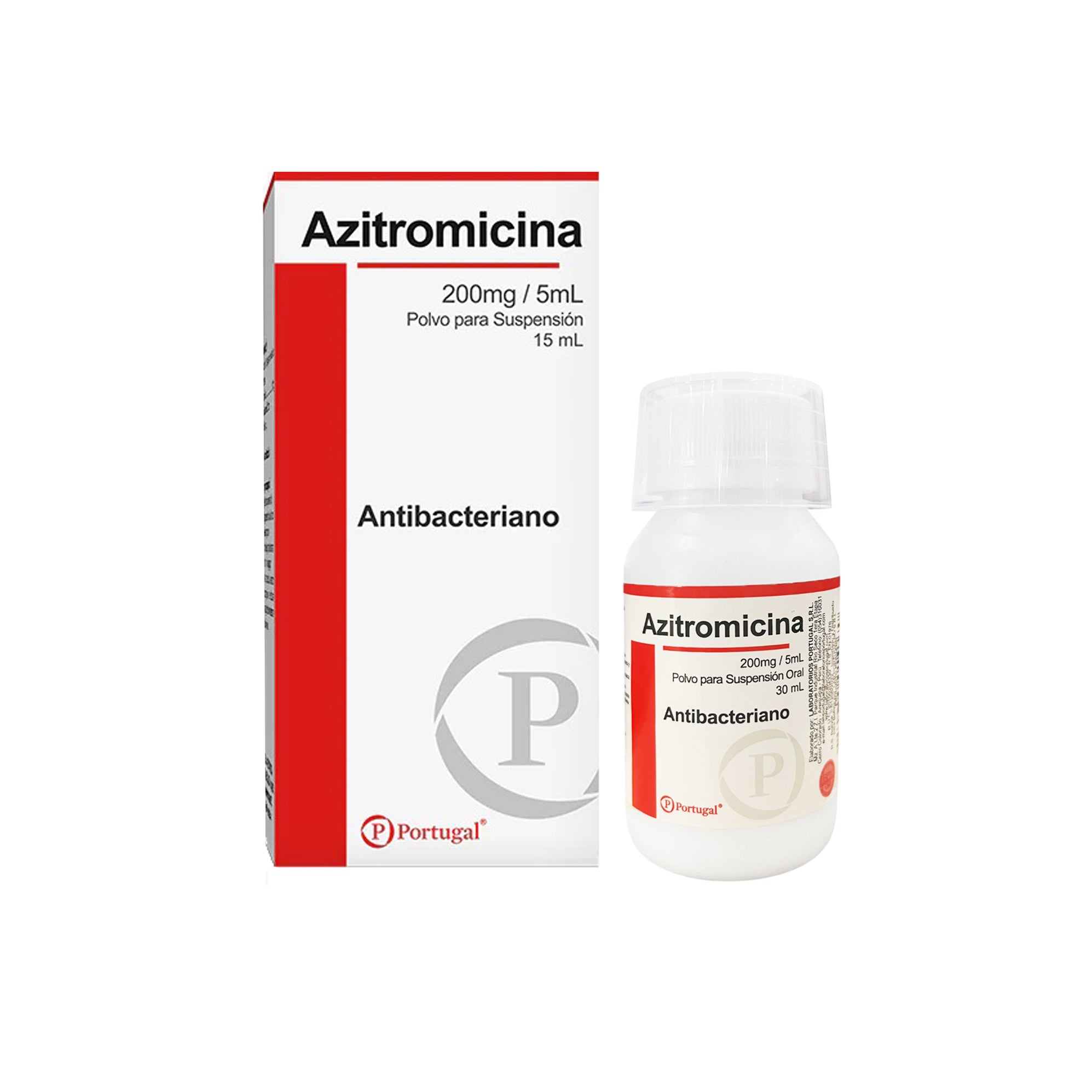 Azitromicina 200mg/5ml Suspensión 15ml— Farmacorp