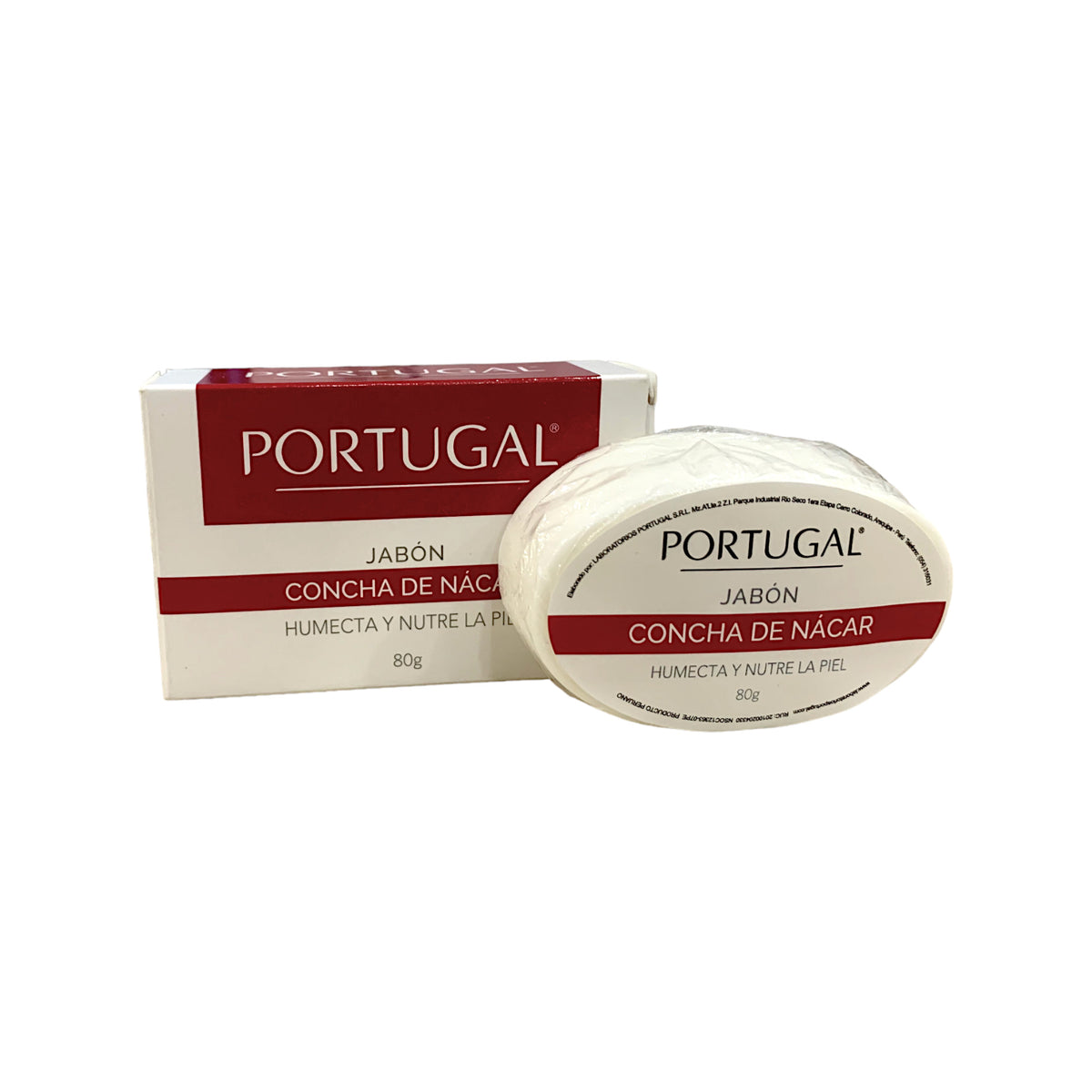 Jabón Portugal Concha de Nacar X 80g— Farmacorp